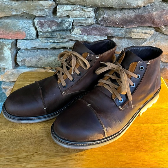 Naot | Shoes | Naot Mikumi Leather Boots Israel Laceup Cork Footbed Casual Suede Mens Sz 3 ...